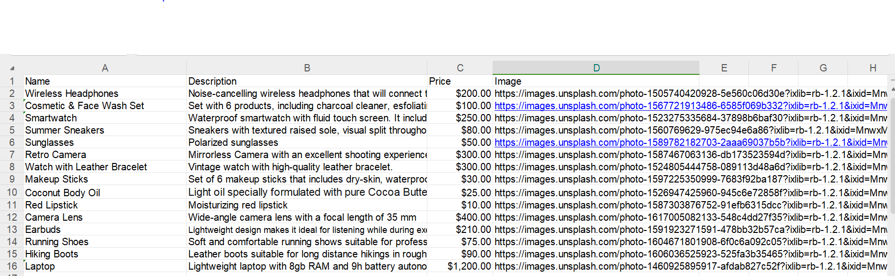 Enter the row column range to copy from: